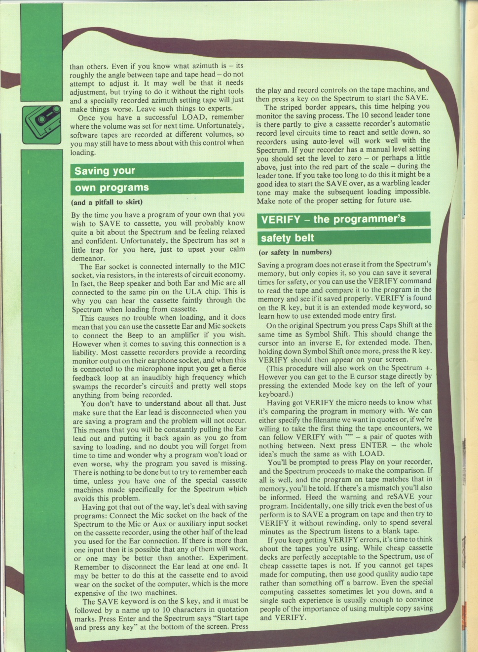 The Complete Spectrum